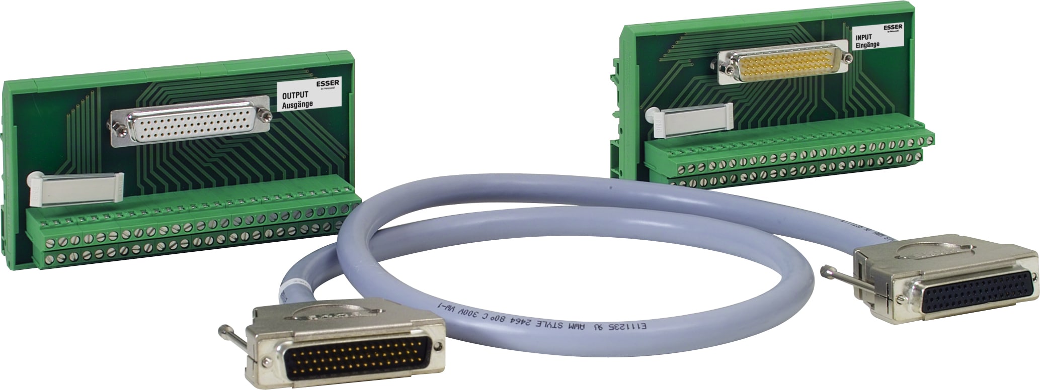 Terminal card for panel 8010 in 19" rack, 2 m - Business | HLS Austria