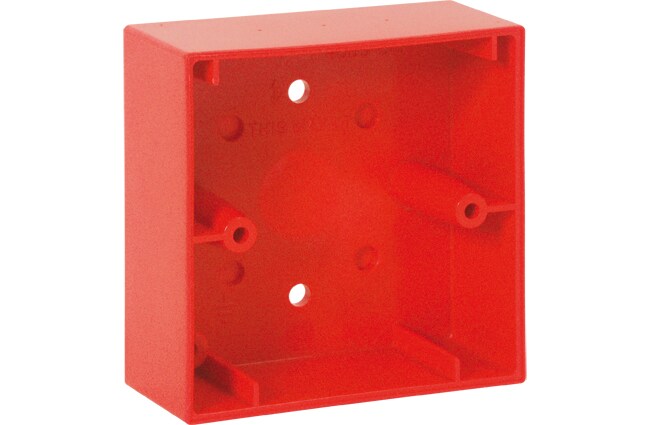 Surface mount housing for small MCP, red, similar to RAL 3020 ...